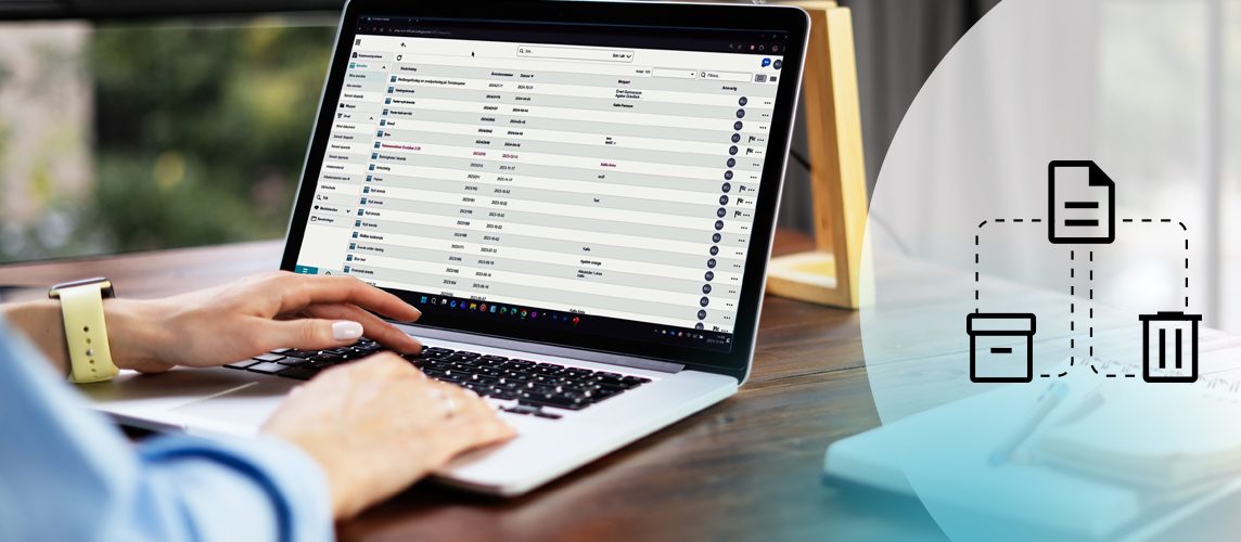 Inbjudan till webinar om gallring och arkivering i Evolution | Sokigo